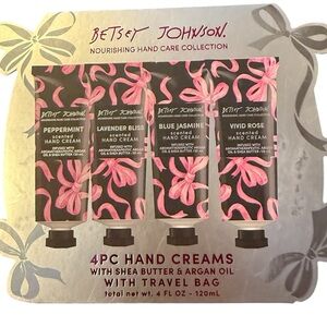 Betsey Johnson | Bath & Body | Betsey Johnson Hand Cream Set With ...